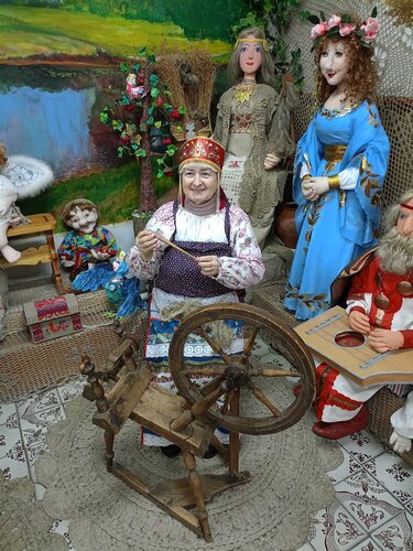Müzeler ve sanat galerileri Музей-театр русской тряпичной куклы Истоки, Yuryevets, foto