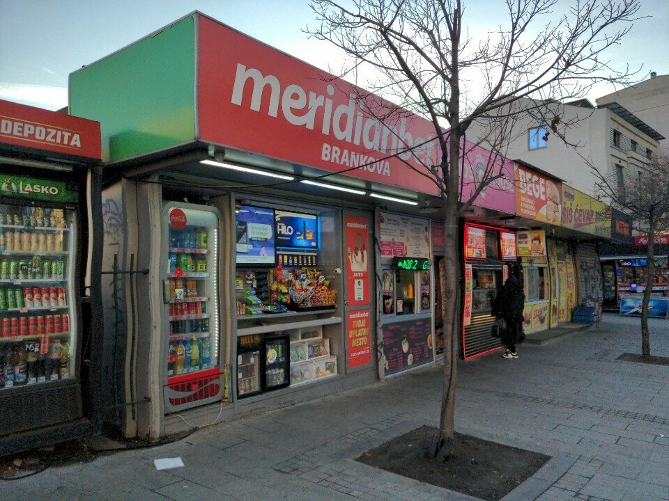 Şans oyunu bayileri Meridian, Belgrad, foto