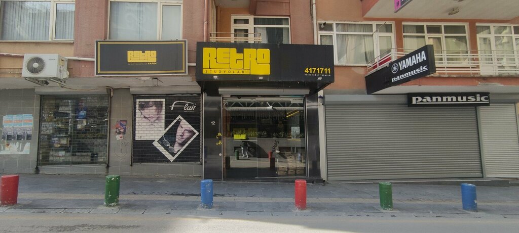 Ses kayıt stüdyoları Retro Yapım, Ankara, foto
