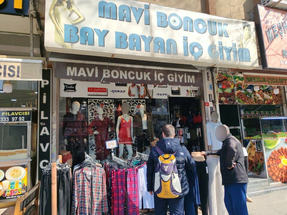 i̇ç giyim ve mayo mağazası Mavi Boncuk Bay Bayan İç Giyim, İstanbul, foto