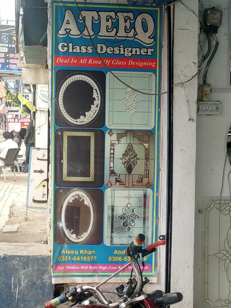 Ayna yapımı ve montaj hizmetleri Ateeq glass designer, Rawalpindi, foto