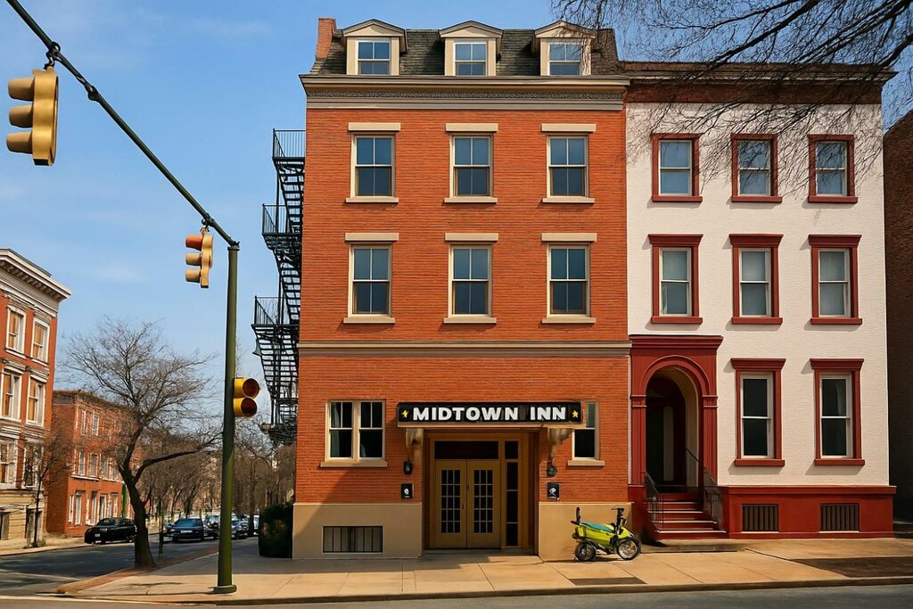 Otel Rodeway Inn Mid Town, Baltimore, foto