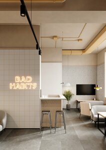 Bad Habits (Pisareva Street No:53), nargile kafeler  Novosibirsk'ten