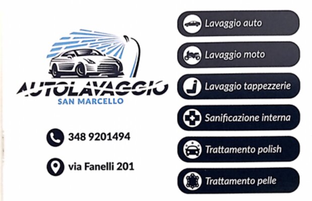 Oto kiralama Autolavaggio - Autonoleggio San Marcello, Bari, foto