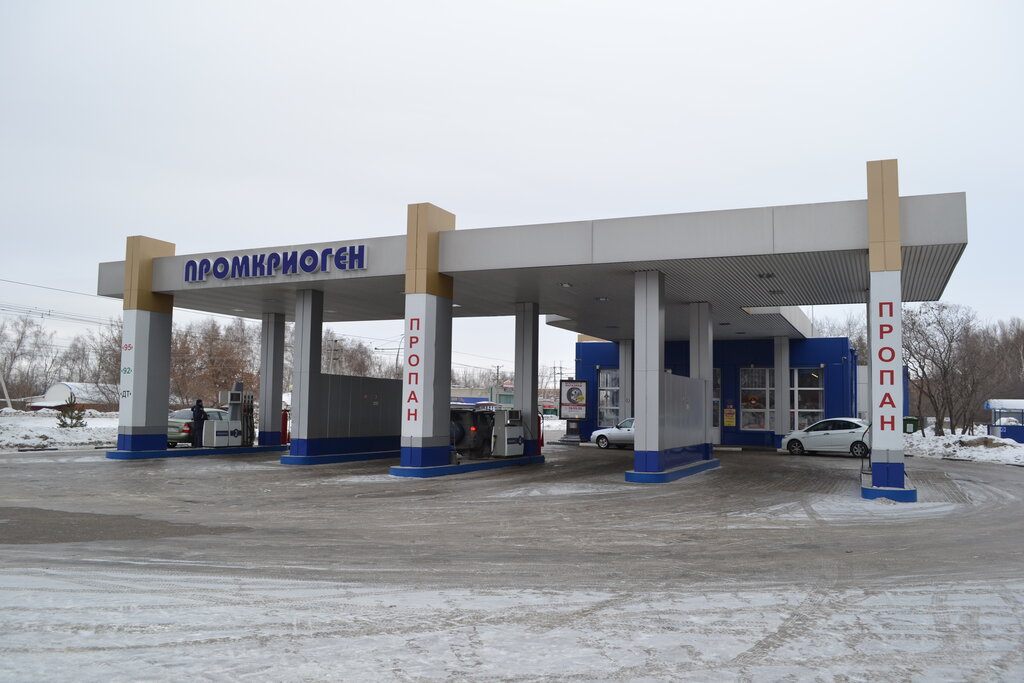 Benzin istasyonu PromKriogen-tekhtsentr, Tolyatti (Togliatti), foto