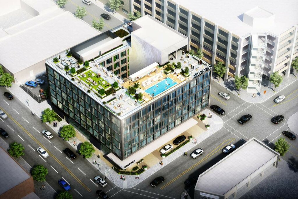 Otel The Godfrey Hotel Hollywood, Los Angeles, foto