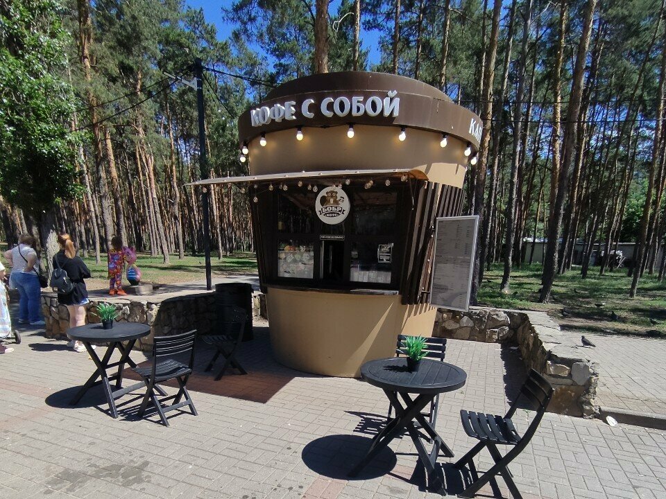 Al götür kahve Бобр Кофе, Voronej, foto