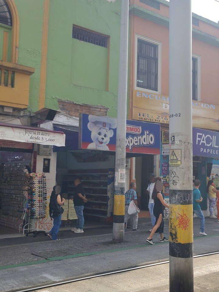 Ekmek fırını Bimbo expendio, Medellin, foto