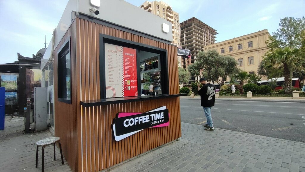 Kahve dükkanları Coffee time, Bakü, foto
