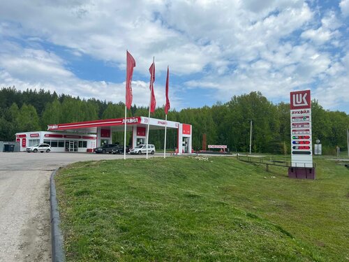 Benzin istasyonu Lukojl, Vorsma, foto