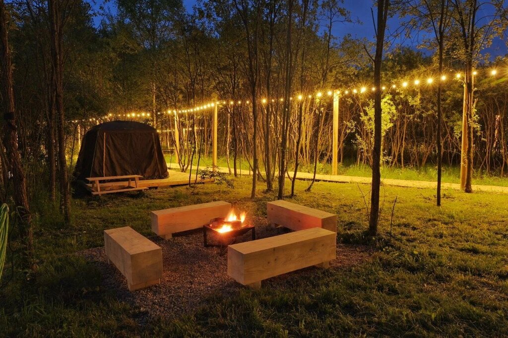 Kamp alanları Кемпинг Гербариум, Kalujskaya oblastı, foto