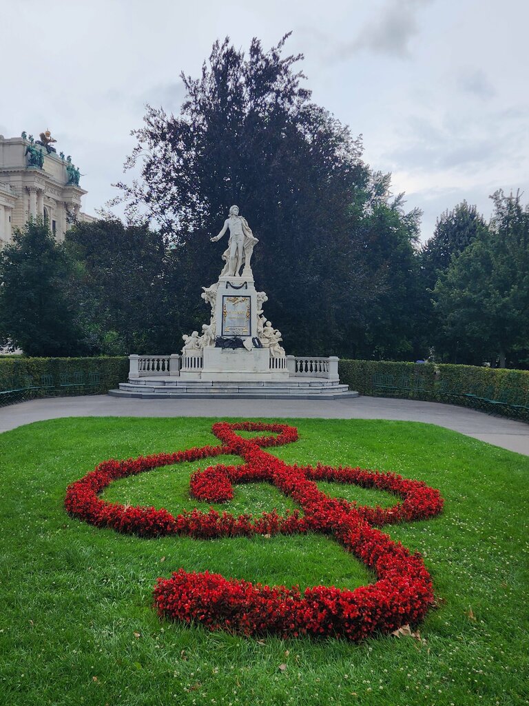 Kültür ve eğlence parkları Burggarten, Viyana, foto
