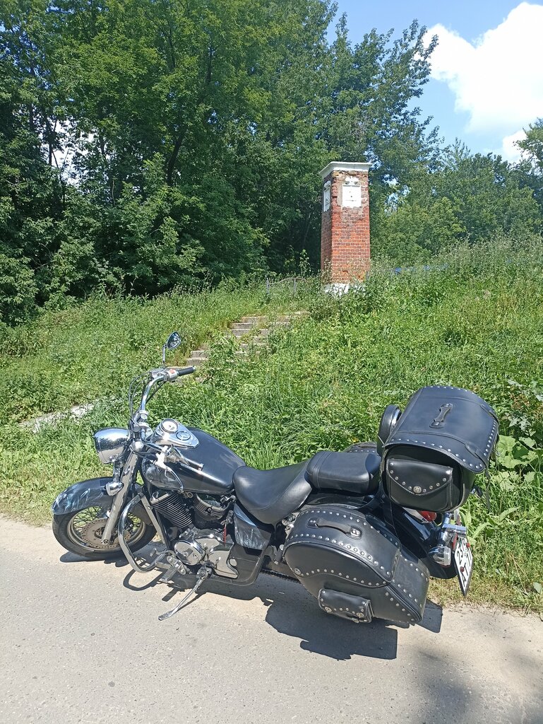 Anıt, heykel Межевой столб на границе Московской и Рязанской губерний, Kolomna, foto