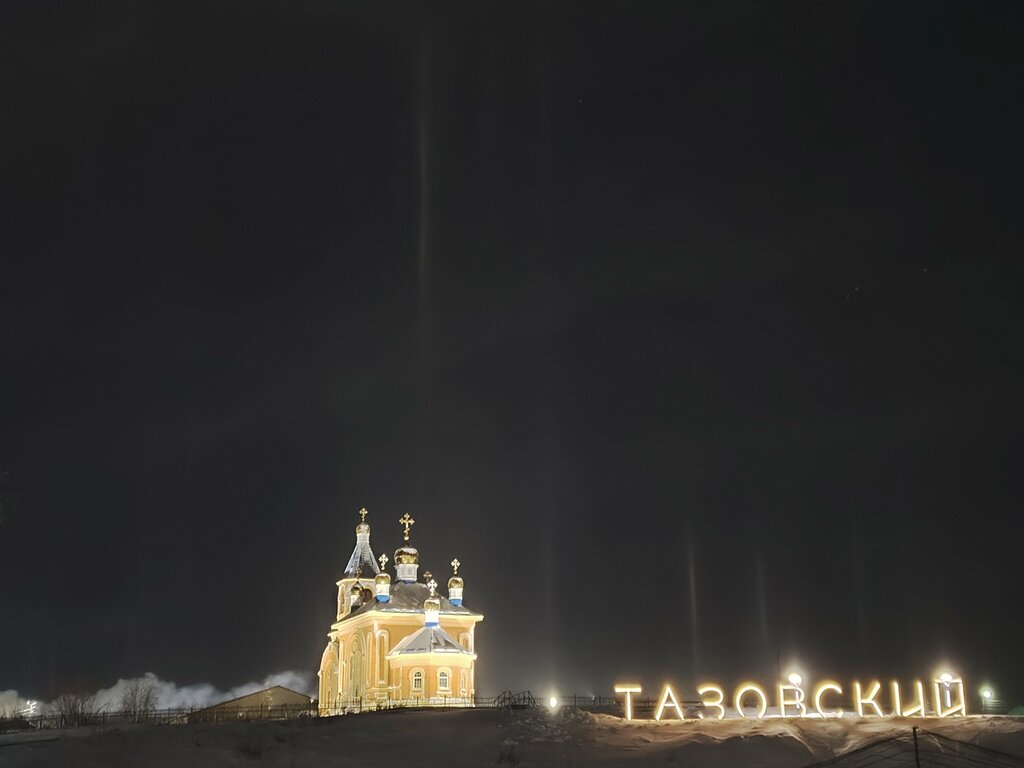 Ortodoks kiliseleri Церковь Покрова Пресвятой Богородицы, Yamal‑Nenets Özerk Bölgesi, foto