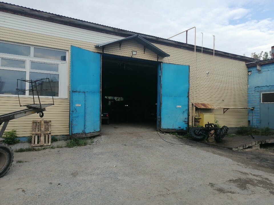 Araç muayene istasyonları Пункт техосмотра, Tiumen, foto