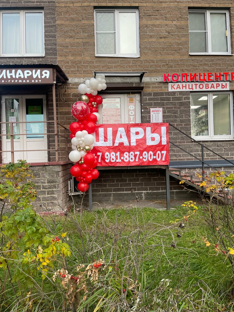 Kutlama ürünleri Воздушные фантазии, Saint‑Petersburg, foto