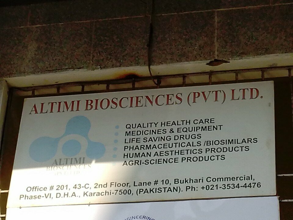 Tıp merkezleri ve klinikler Altimi bioscience, Karaçi, foto
