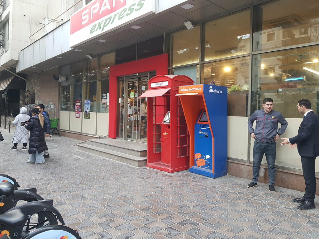 Ödeme terminali MilliÖn, Bakü, foto