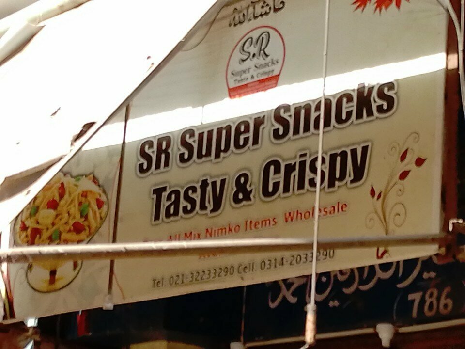Fast food Sr super snacks, Karaçi, foto