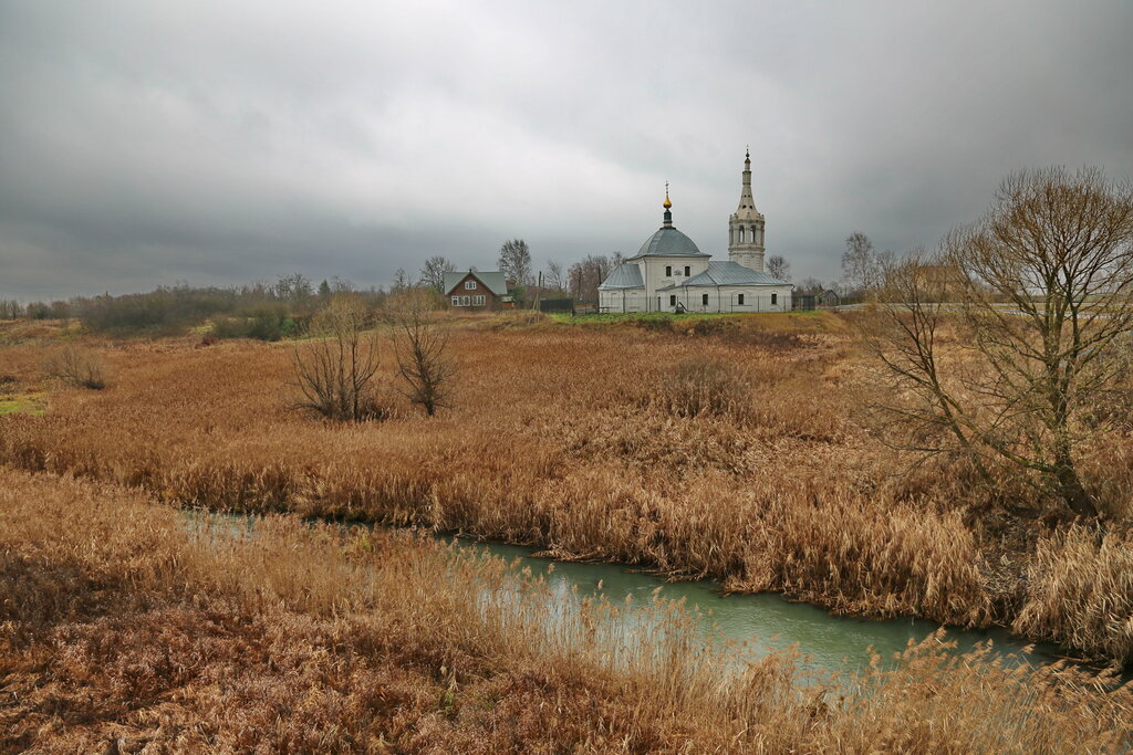 Ortodoks kiliseleri Церковь Рождества Богородицы, Vladimirskaya oblastı, foto