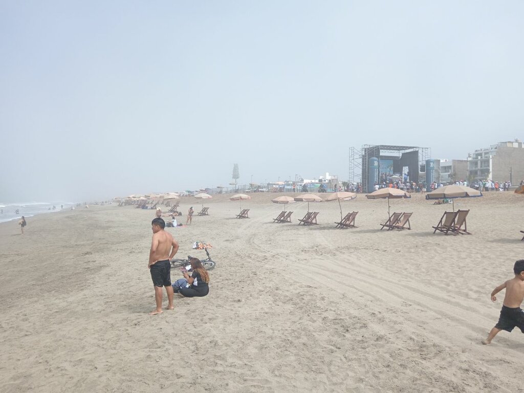 Plaj Villa Beach, Lima, foto