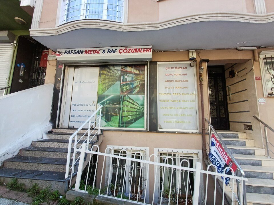 Raf hizmetleri Rafsan Metal, İstanbul, foto