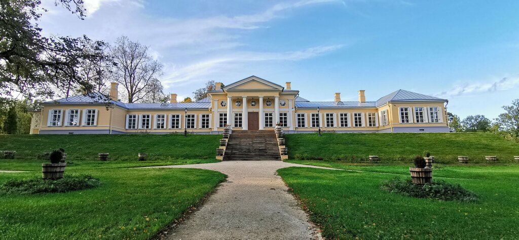Turistik yerler The main house of the Mon Repos estate, Vyborg, foto