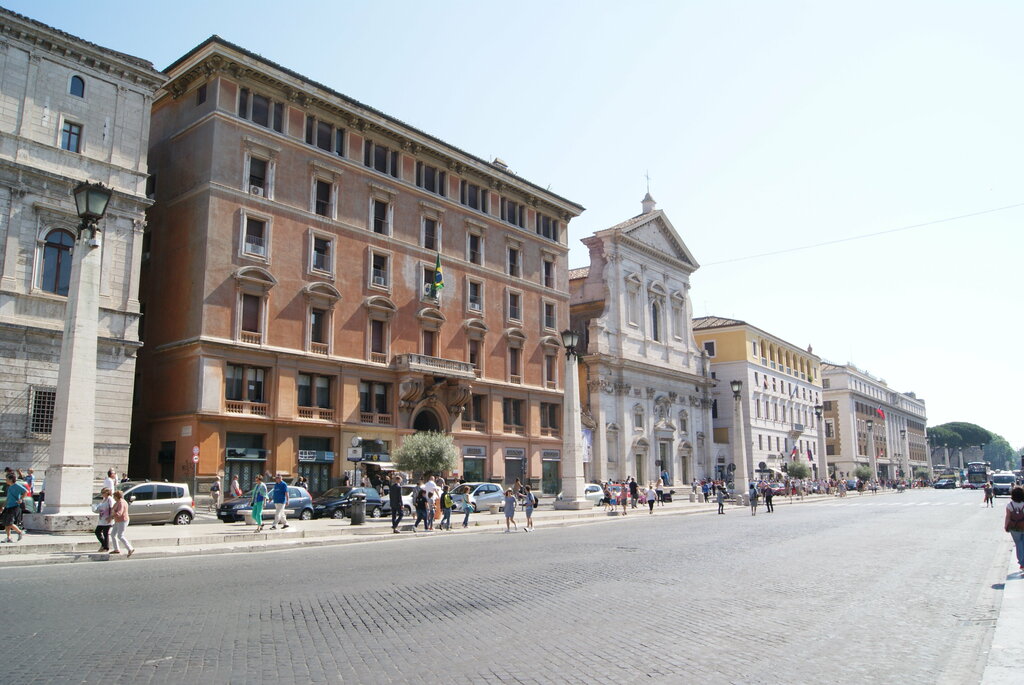 Katolik kiliseleri Chiesa di Santa Maria in Transpontina, Roma, foto