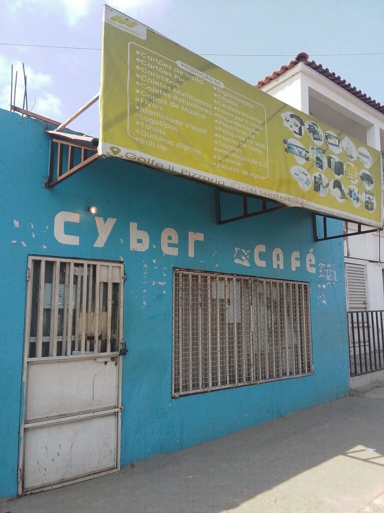Baskı hizmetleri Cyber café, Loanda, foto