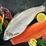 Рыба и морепродукты (Rostov-on-Don, Zhdanova Street), balık ve deniz ürünleri  Rostov‑na‑Donu'dan