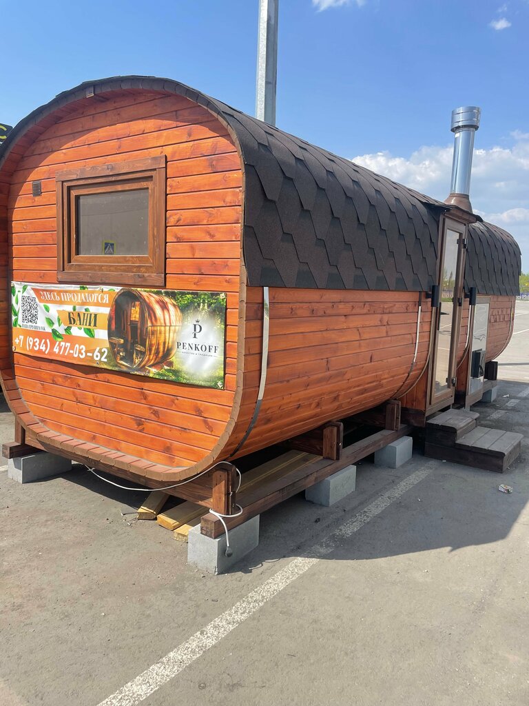 Hamam ve sauna inşaatı Бани-бочки Penkoff, Voronej, foto