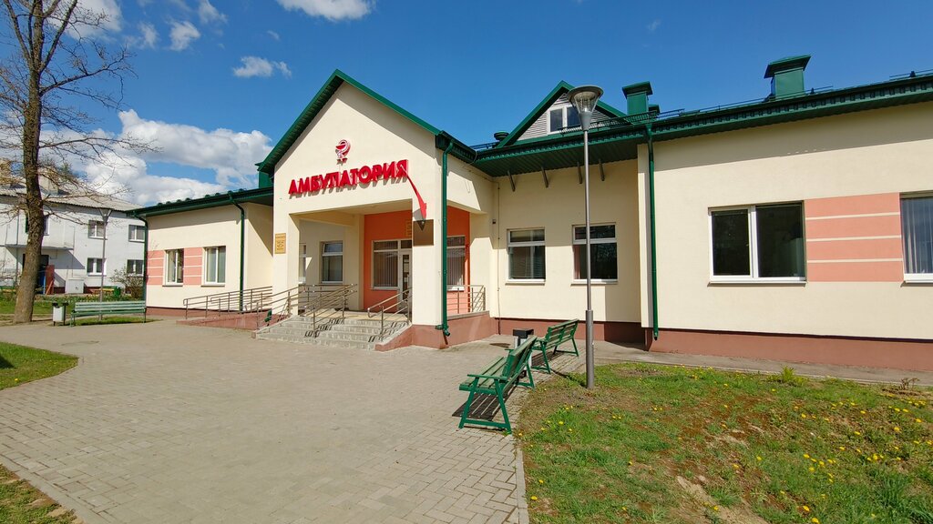 Aile sağlığı merkezi Хатежинская амбулатория, Minskaya oblastı, foto