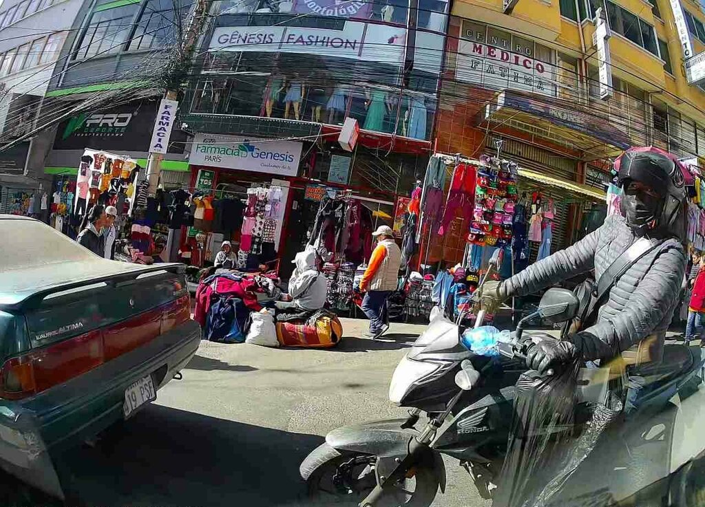 Mini-market Market Post, La Paz, foto