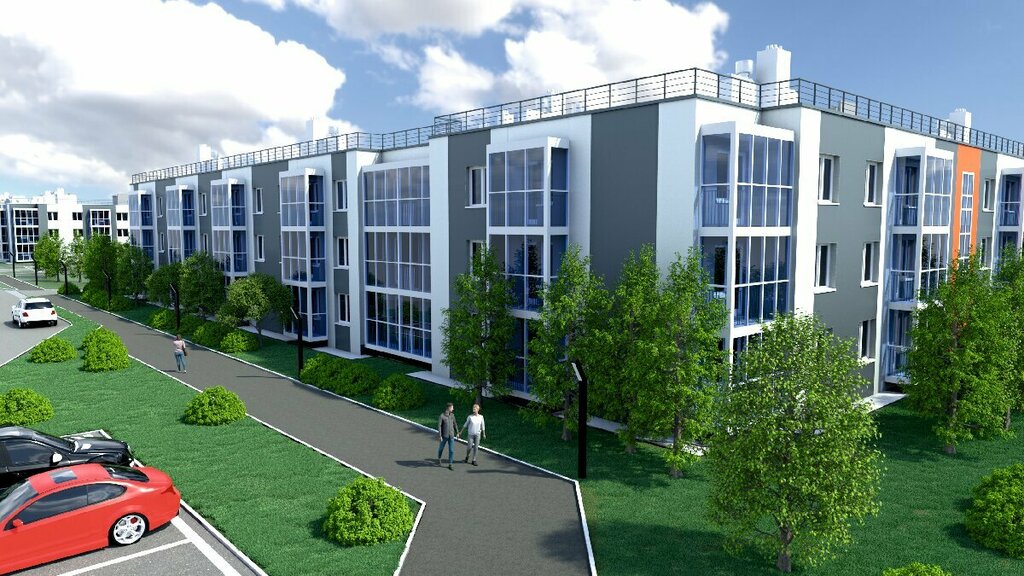 Konut blokları Атмосфера, Kurgan, foto