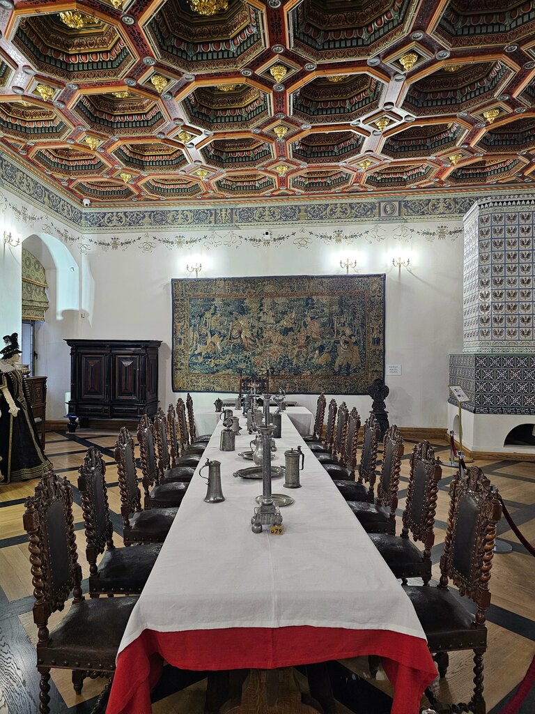 Müzeler ve sanat galerileri Мирский замок, Grodnenskaya oblastı, foto