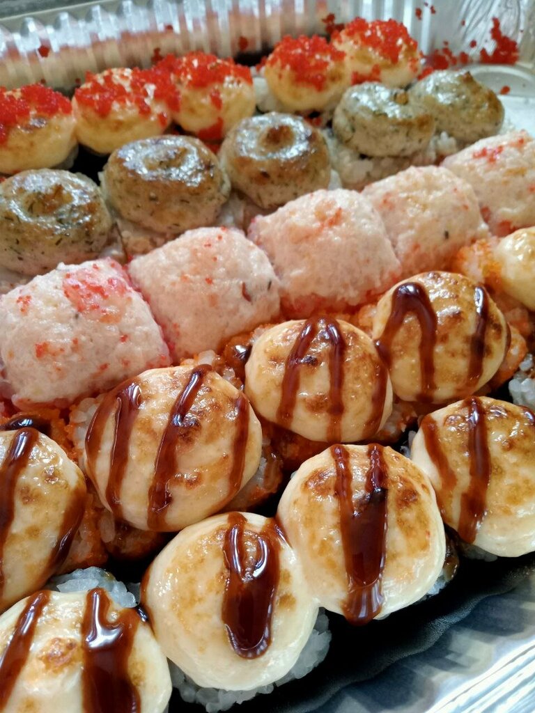 Suşi restoranı Mokkano, Dubna, foto