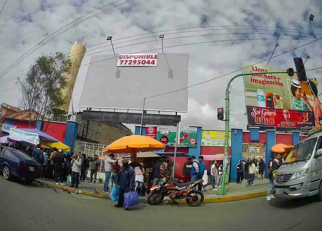 Fast food Toborochi, La Paz, foto