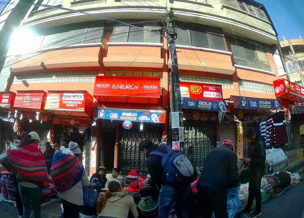Mini-market Market Post, La Paz, foto