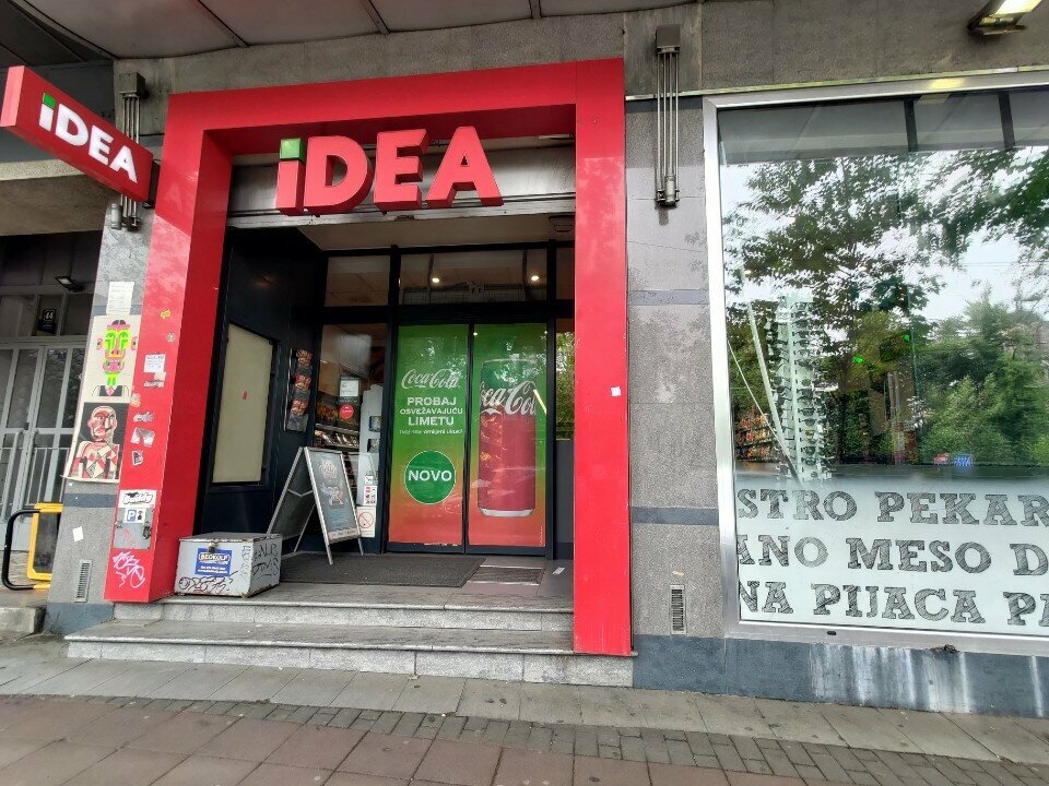 Süpermarket Idea, Belgrad, foto