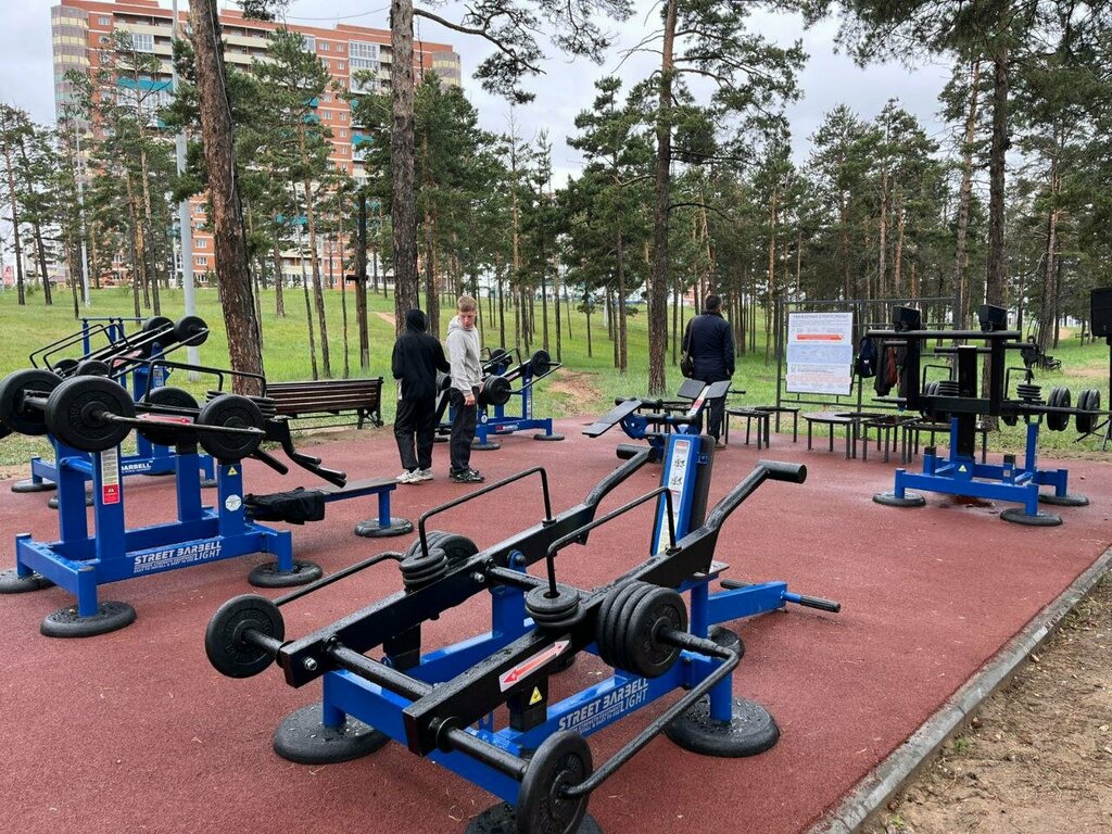 Spor alanı Тренажерная площадка, Ulan‑Ude, foto