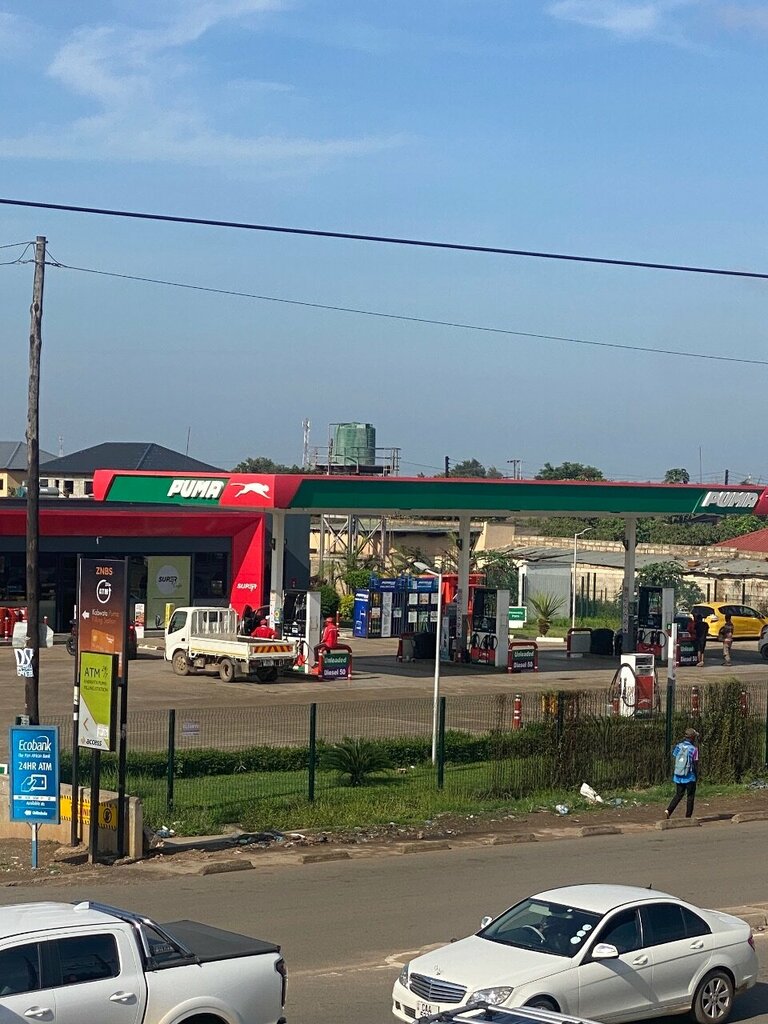 Benzin istasyonu Puma Energy, Lusaka, foto