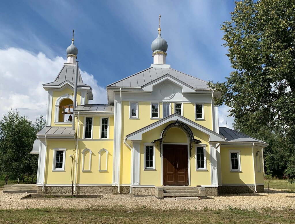 Ortodoks kiliseleri Никольский храм, Tulskaya oblastı, foto