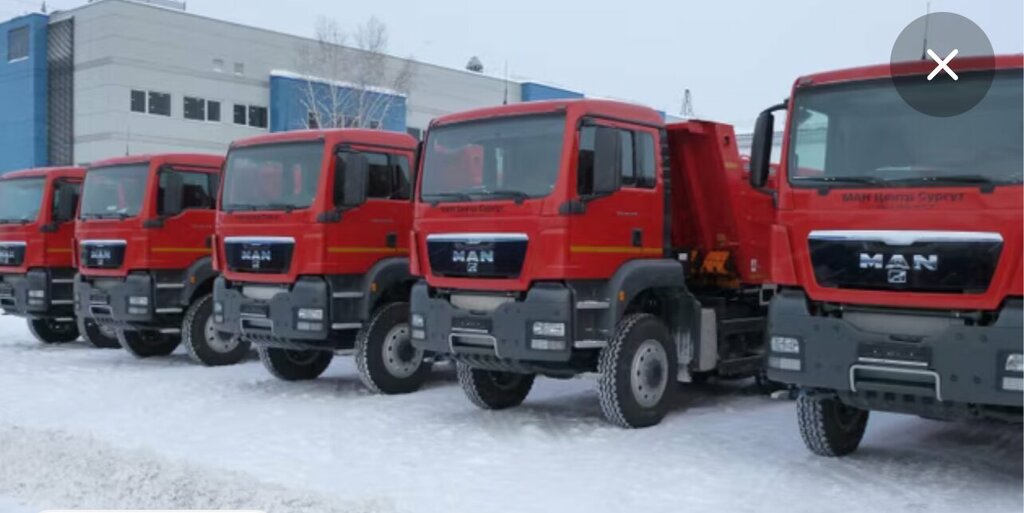 Otomobil servisi Ман, Krasnoyarski krayı, foto