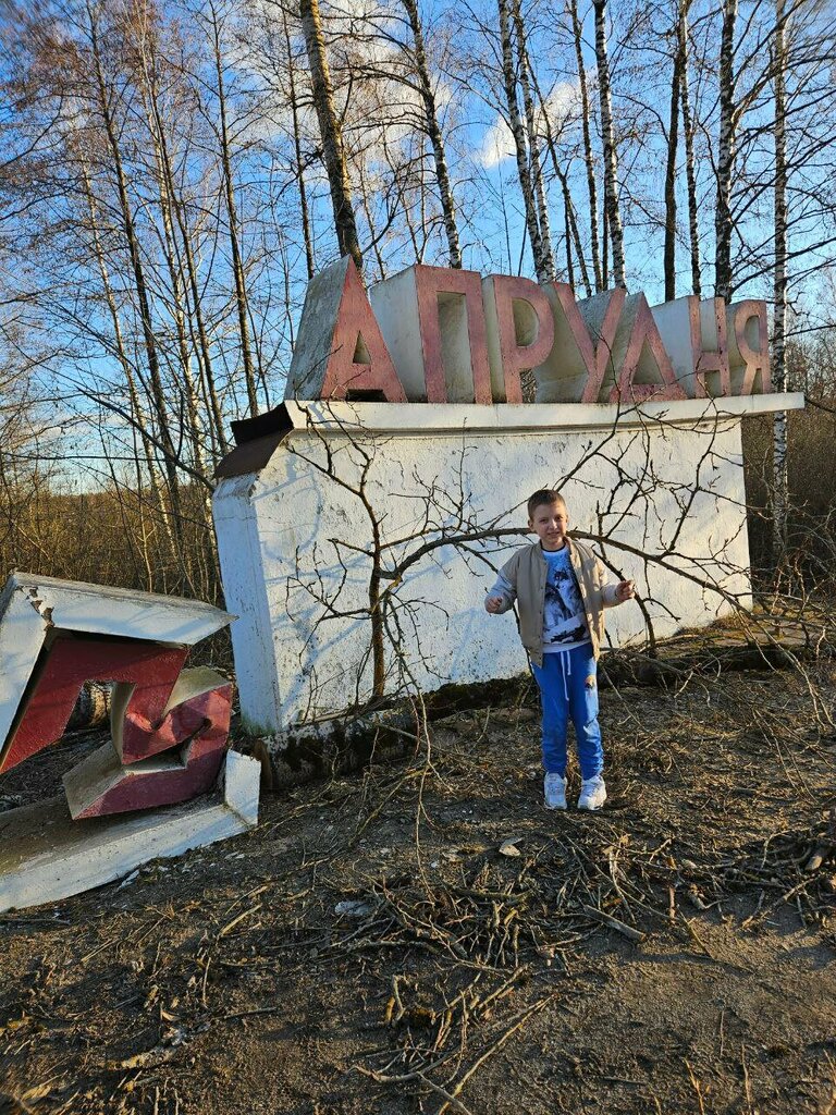 Giriş işareti Запрудня, Moskova ve Moskovskaya oblastı, foto