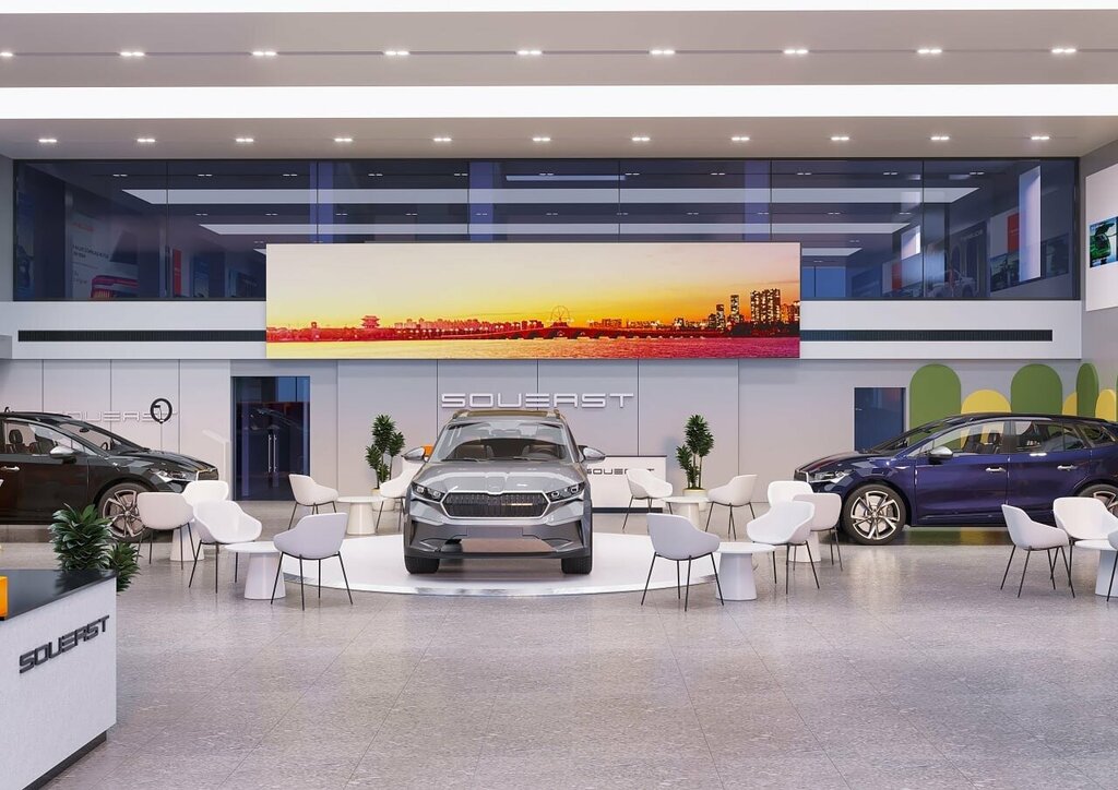 Otomobil satış galerileri Soueast Khorezm Avtosaloni, Harezm eyaleti, foto