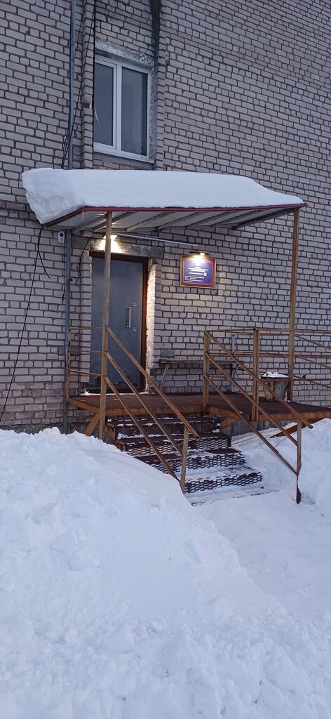 Polis merkezleri Uchastkovy punkt politsii, Arhangelskaya oblastı, foto