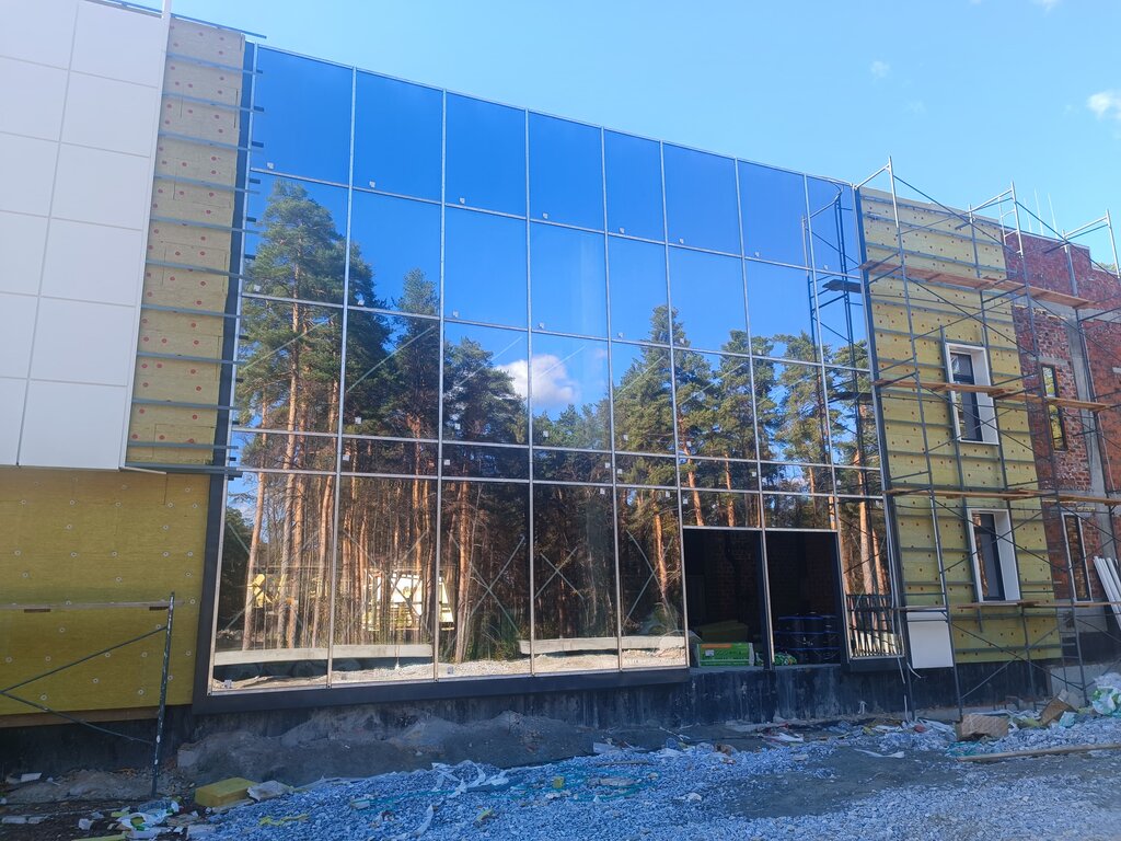 Yarı saydam yapılar Plant of translucent structures Panorama, Miass, foto