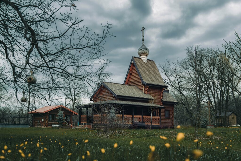 Ortodoks kiliseleri Свято-Покровский Скит, Volgogradskaya oblastı, foto