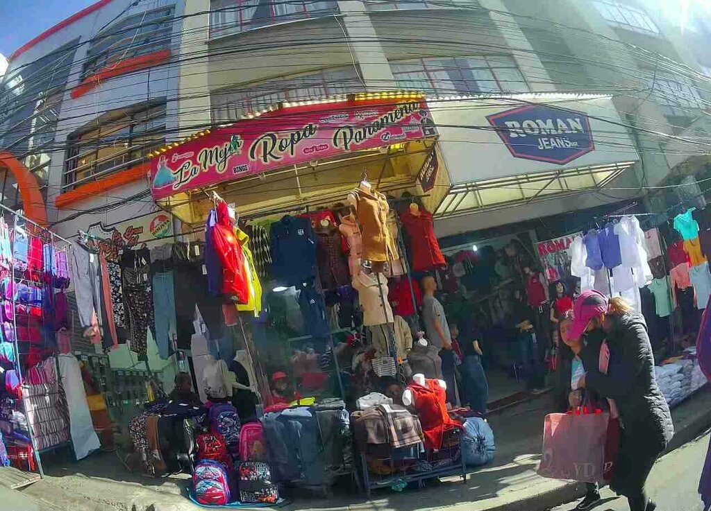 Mini-market Market Post, La Paz, foto