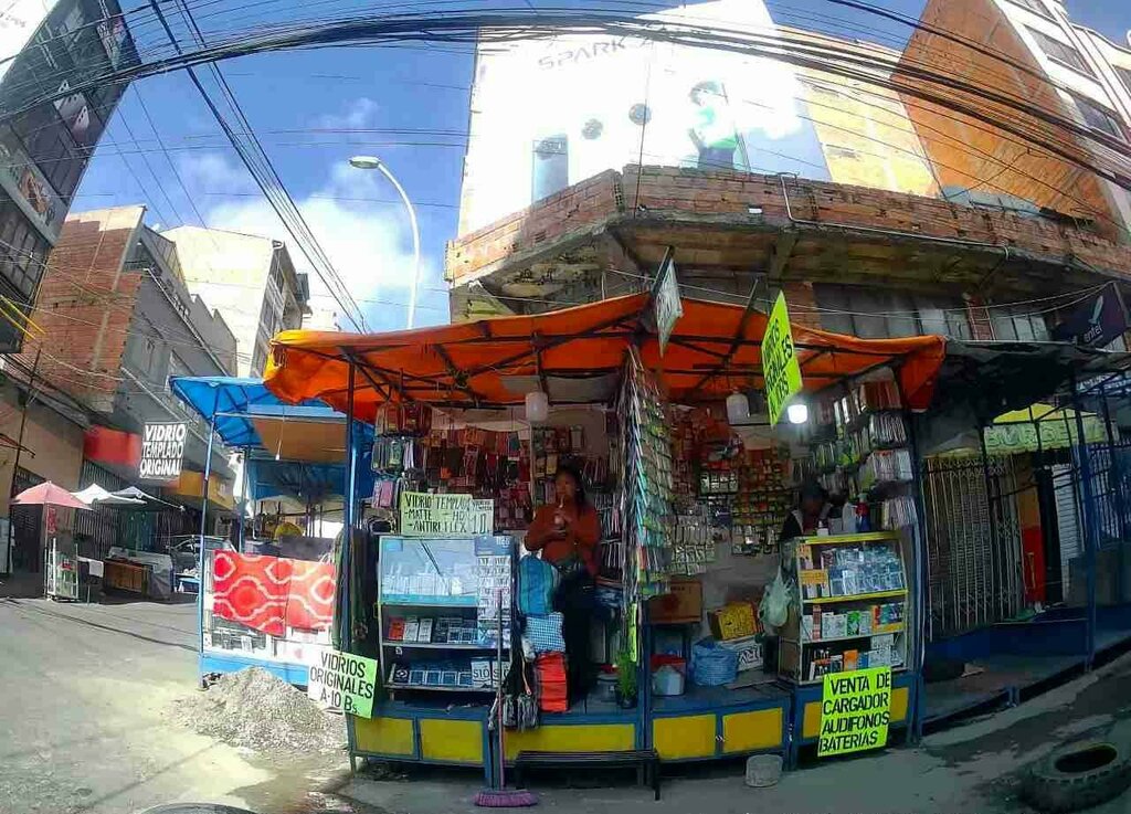 Mini-market Market Post, La Paz, foto